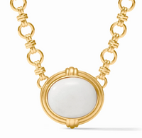 Portofino Demi Necklace | White Jade – Peachtree Place