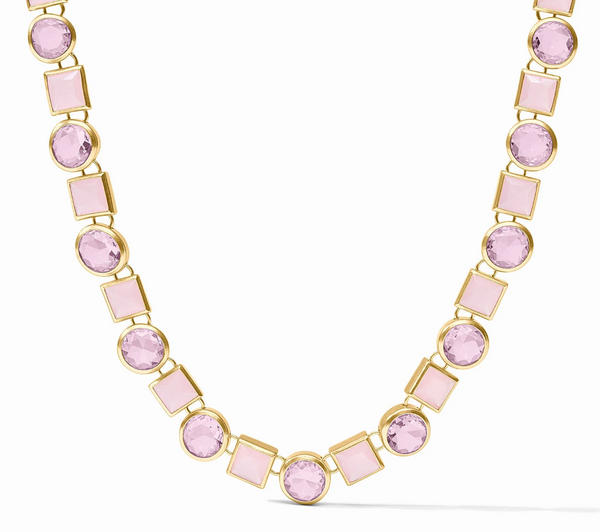 Jolie Tennis Necklace | Rose – Peachtree Place