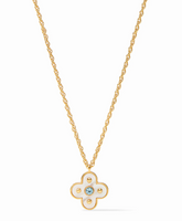Colette Delicate Necklace | Chalcedony Blue – Peachtree Place