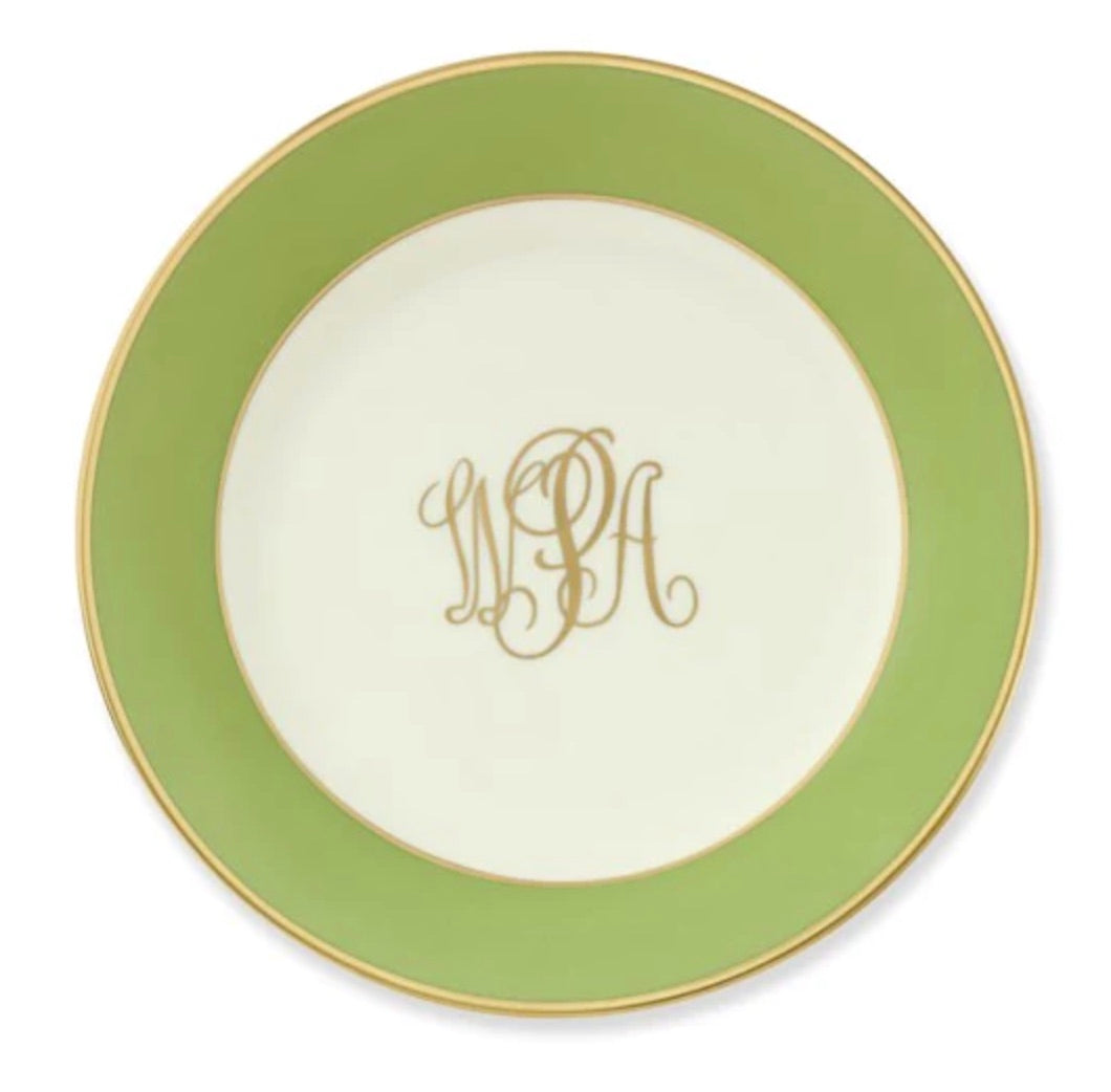 Signature Bread & Butter Plate | Monogram – Peachtree Place